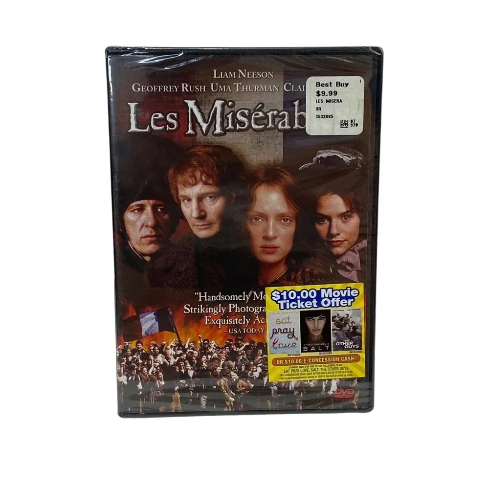 Columbia Pictures | Media | Les Miserables Dvd 998 Widescreen Neeson ...